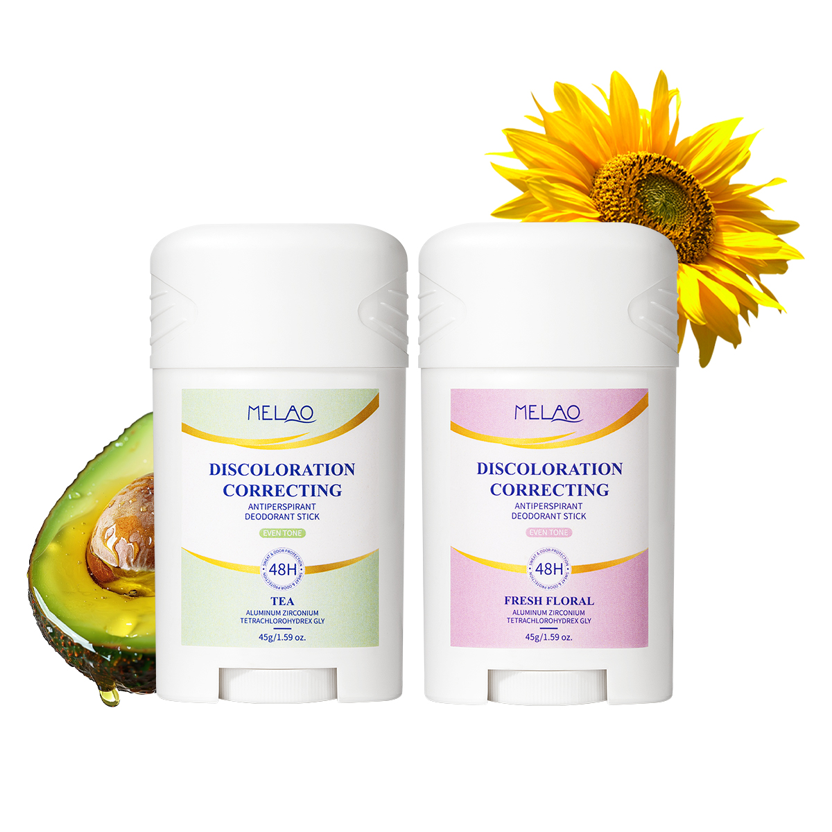 45g Discoloration Correcting Antiperspirant Deodorant Stick - AIMU